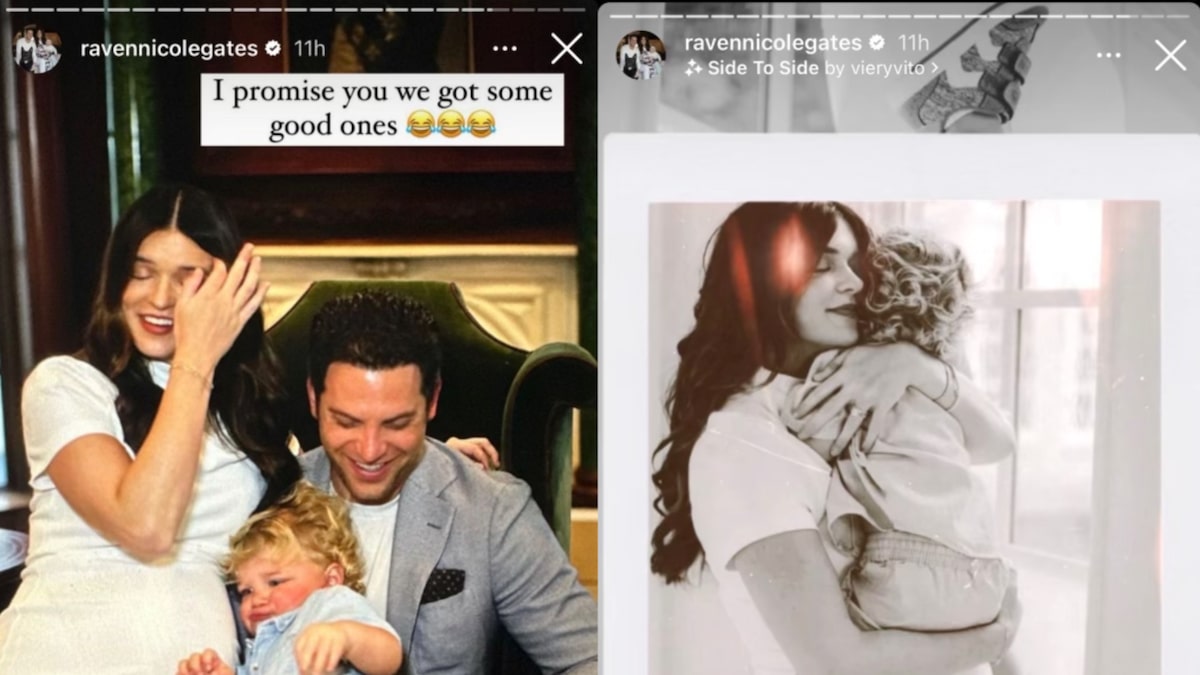 Raven & Adam Gottschalk Revisit Wedding Venue for Family Photos 2 Years ...